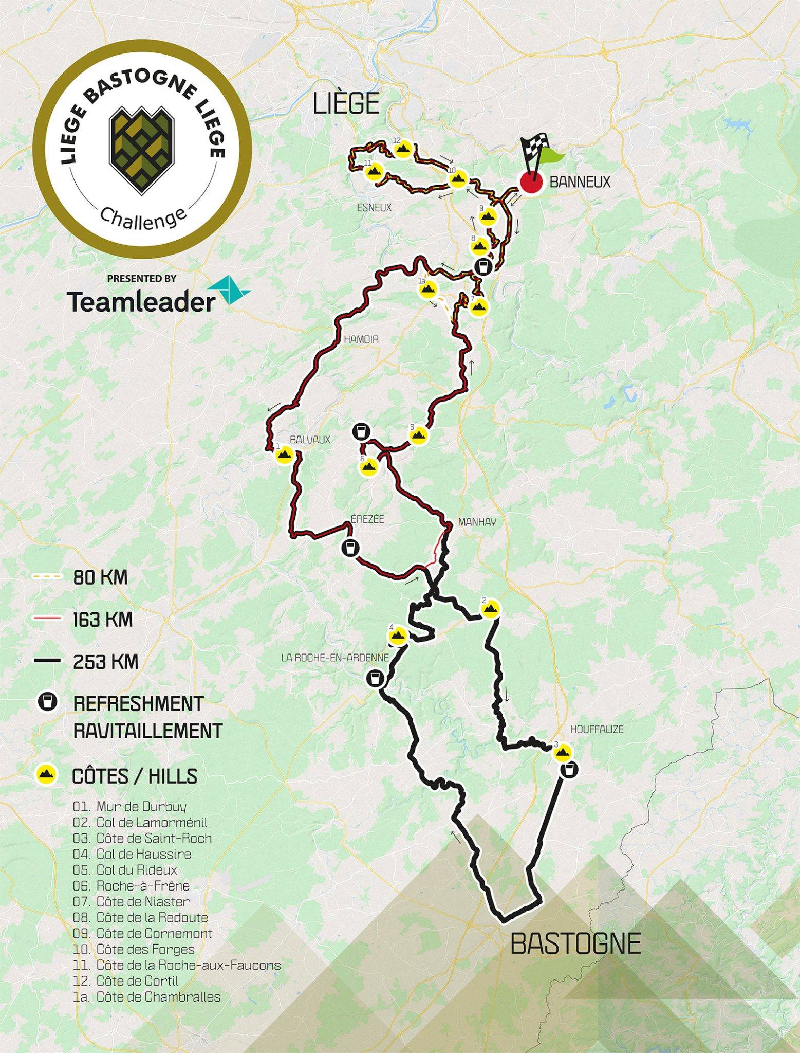 Course - Liège-Bastogne-Liège Challenge